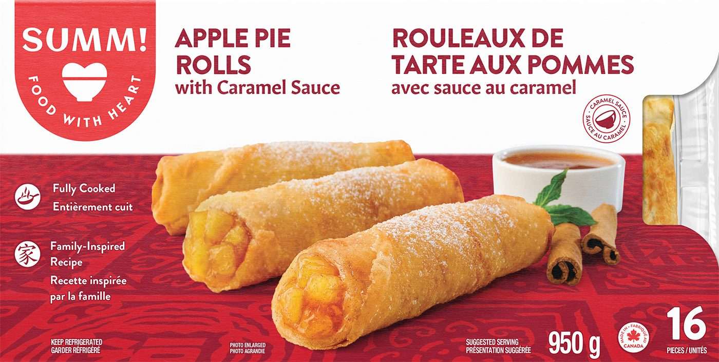 Apple Pie Spring Rolls | SUMM! Recipes for Desserts