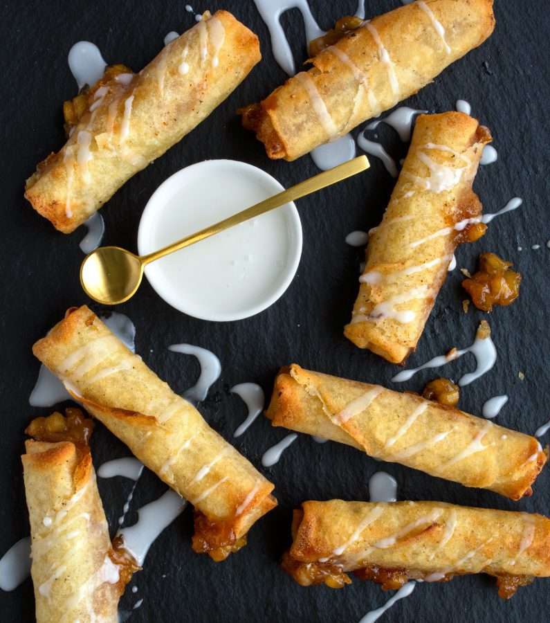 Apple Pie Spring Rolls | SUMM! Recipes for